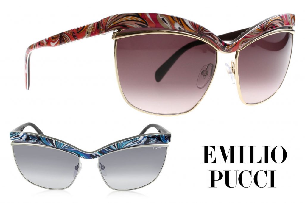 The Polychromatic World of Emilio Pucci Eyewear Frames – Designer Optics